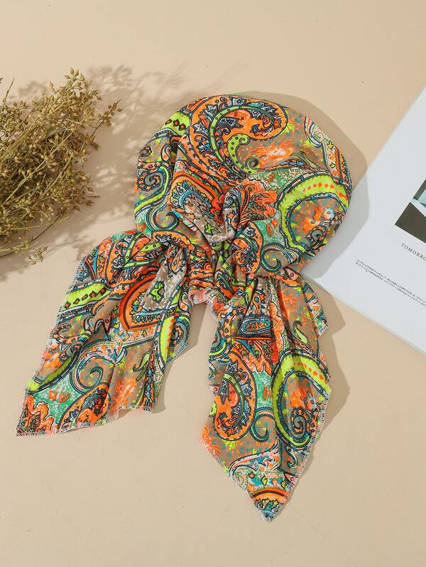 Paisley Print Head Wrap | SHEIN USA