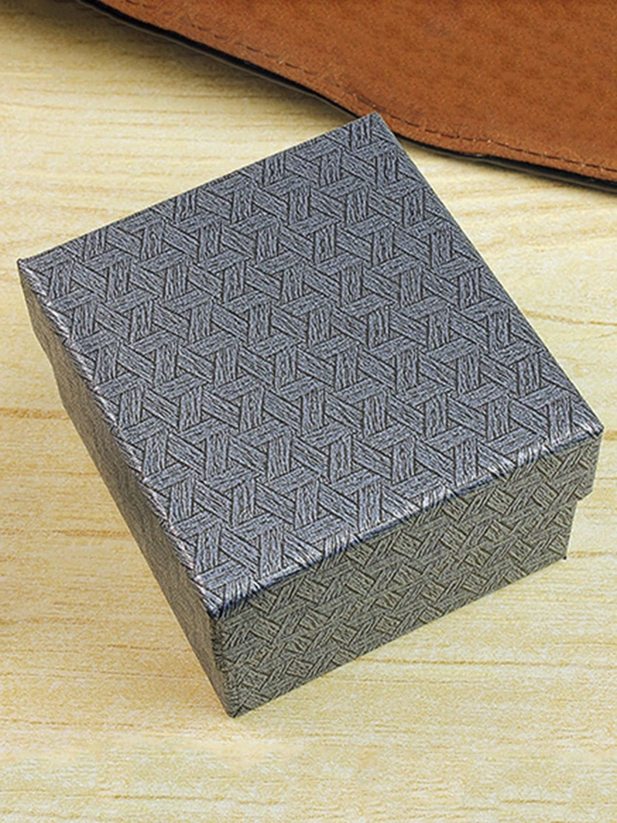 1pc Geometric Pattern Jewelry Box | SHEIN USA