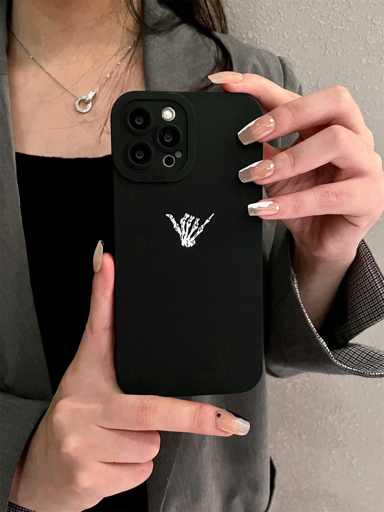 Skeleton Hand Phone Case