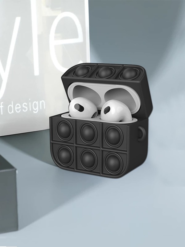 Black Shockproof Wireless Earphones | SHEIN UK