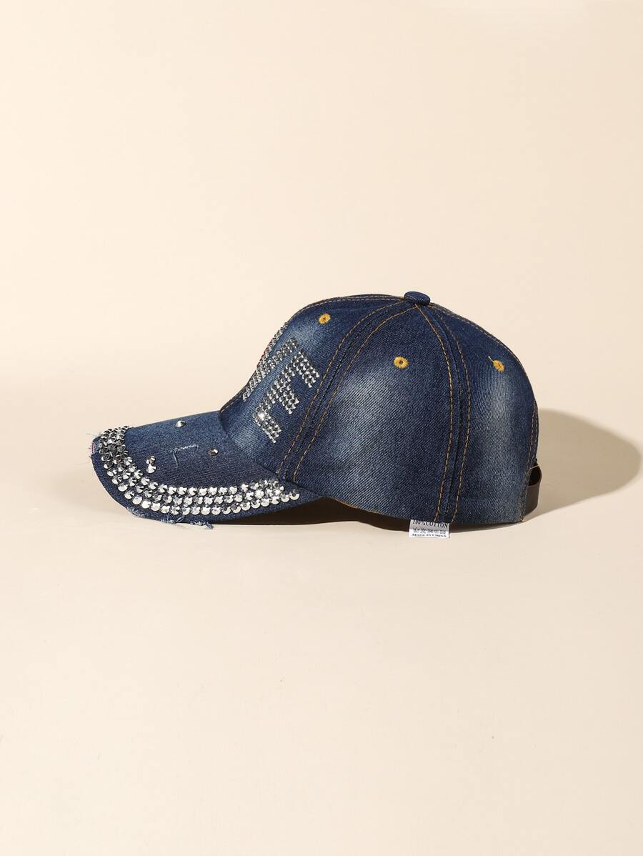 Rhinestone Letter Decor Baseball Cap | SHEIN USA