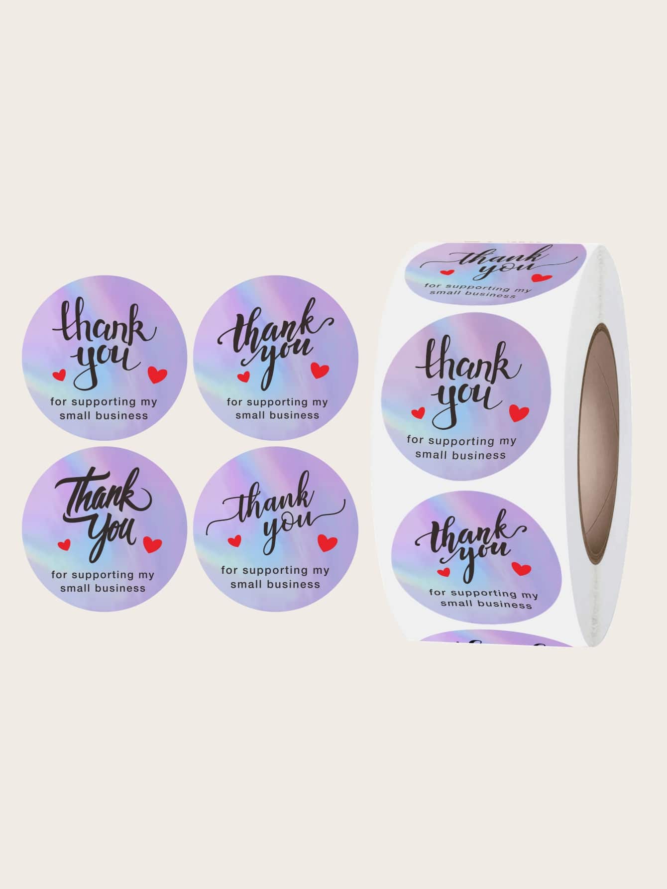 1roll Slogan Graphic Gift Sticker | SHEIN USA
