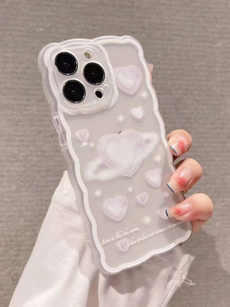 Heart Pattern Phone Case | SHEIN USA