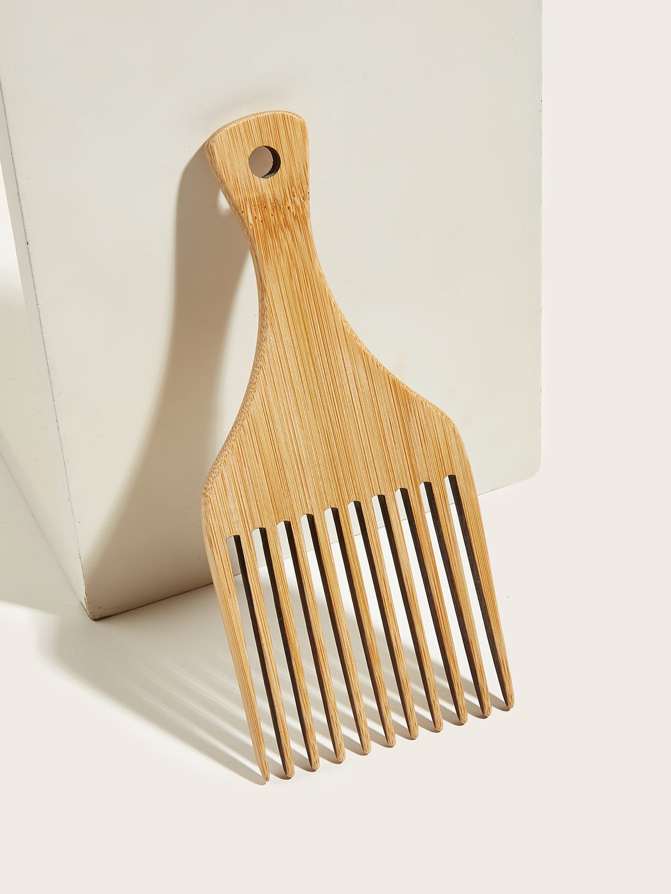 Hair Salon Wooden Fork Comb Hair Comb Oil Hair Comb Big Back Hair Shape ...