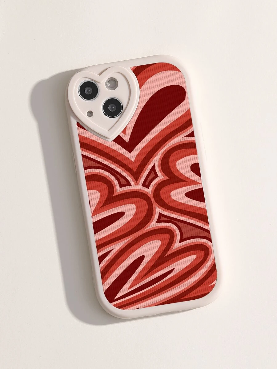 Heart Pattern Phone Case | SHEIN USA