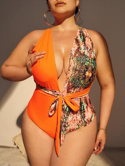 Plus Size One Pieces Shop Plus Size One Pieces Online Shein Uk