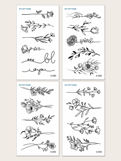 Shop Temporary Tattoos & Body Art | Accessories | SHEIN USA