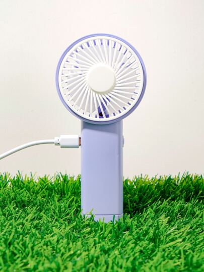 1pc Rechargeable Portable Handheld Mini Fan With Minimalist Design, One ...