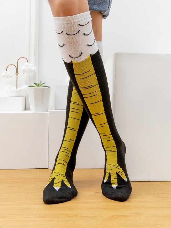 Chicken Feet Pattern Over The Knee Socks for Sale Australia| New ...