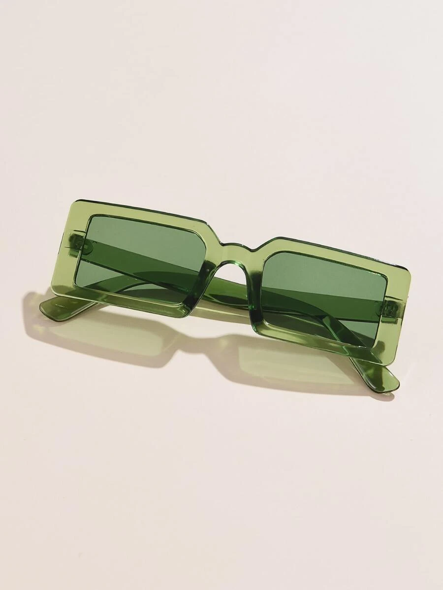 Rectangle Frame Fashion Glasses | SHEIN EUR