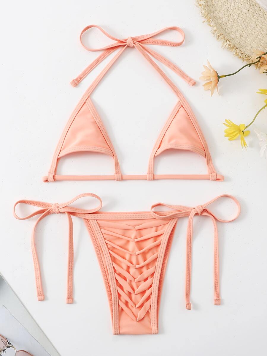 Cut Out Micro Triangle Bikini | SHEIN USA