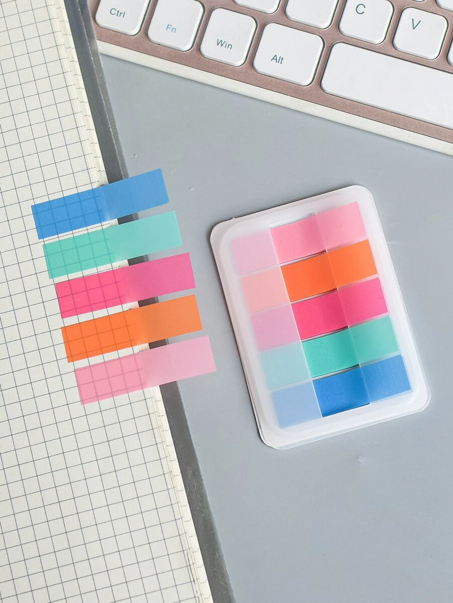 1pc Mixed Color Sticky Note | SHEIN USA