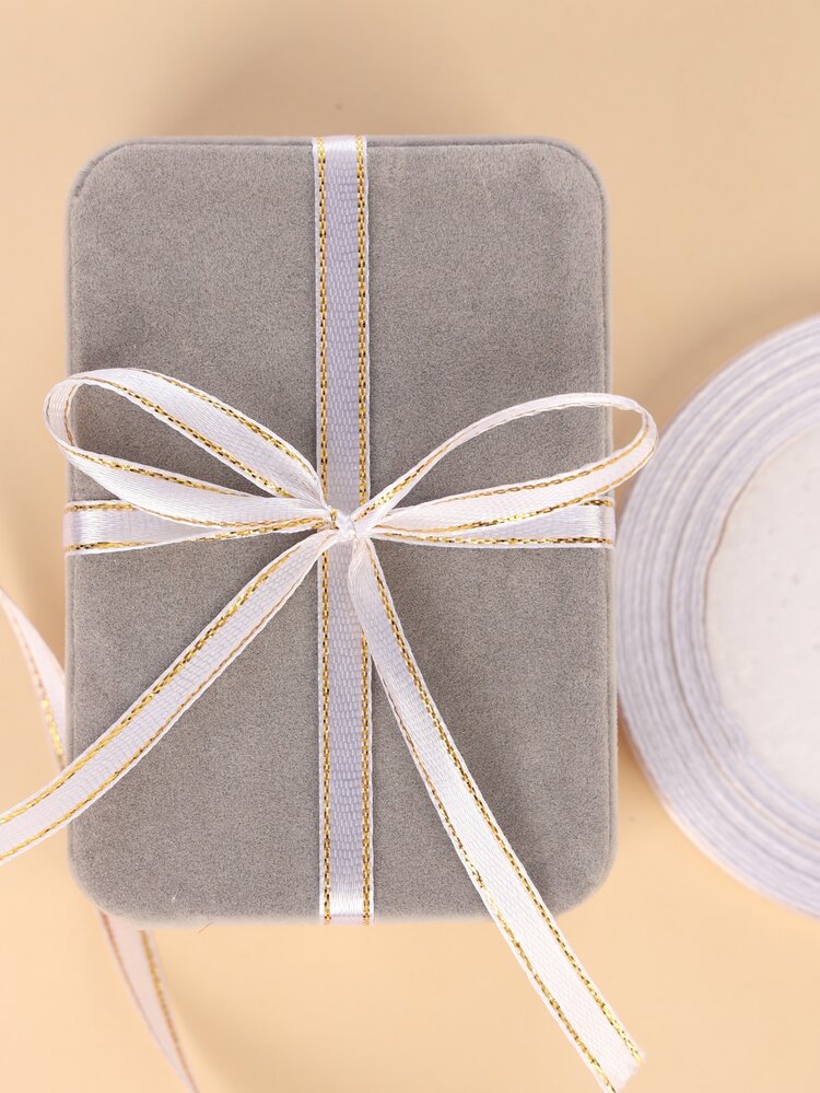 2rolls Metallic Gift Wrapping Ribbon | SHEIN