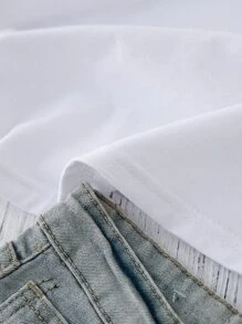 SHEIN LUNE Panda & Heart Print Tee Graphic Tees Women Tops | SHEIN USA