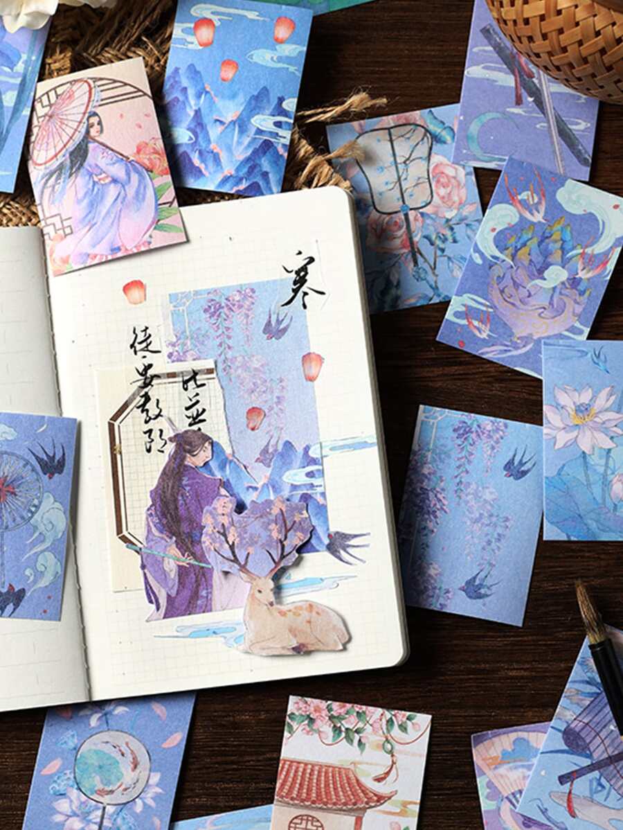 infee/ME 50pcs Figure Graphic Random Sticker | SHEIN USA