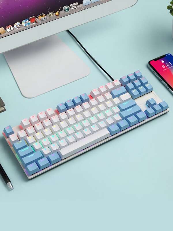 Luminous 87-key Layout Wired Mechanical Keyboard for Sale Australia ...