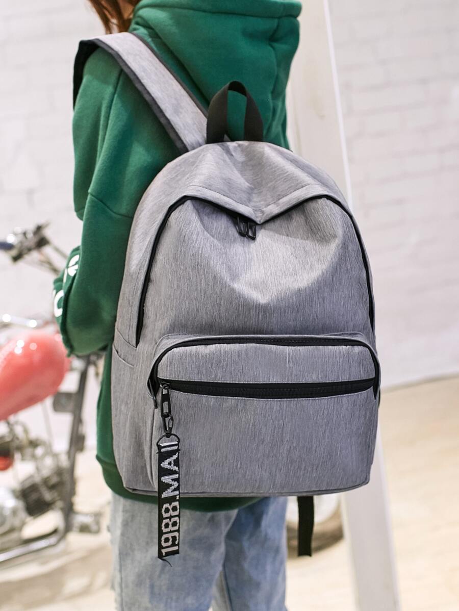 Pocket Front Functional Backpack | SHEIN USA