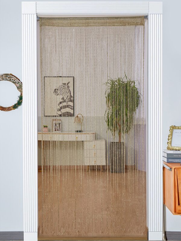 1pc Metallic String Door Curtain | SHEIN USA