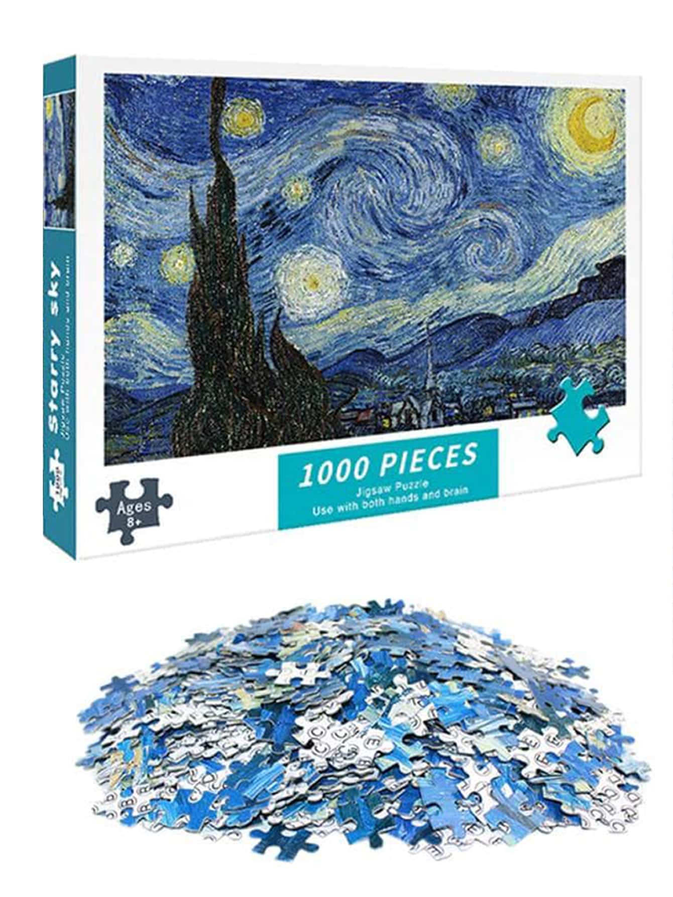 100pcs Jigsaw Puzzle Set