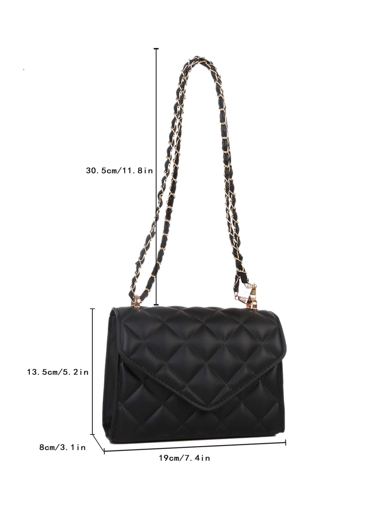 Mini Quilted Flap Shoulder Bag | SHEIN USA