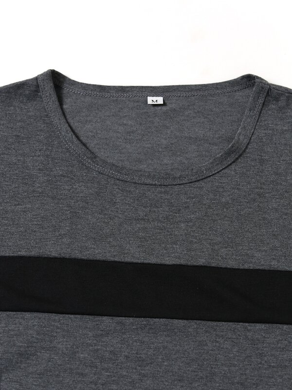 Manfinity Homme Men Colour Block Tee | SHEIN UK