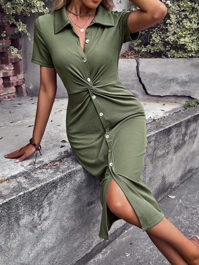 Shop Women's Midi Dresses | Trendy Fashion Dresses | SHEIN USA