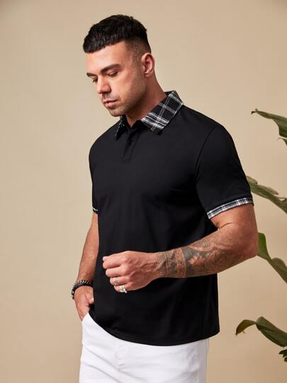 Shop Men's Polo Shirts | Trendy Fashion | SHEIN USA