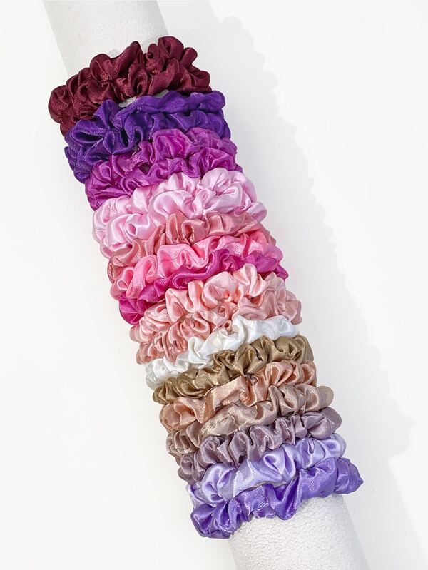 20pcs Solid Scrunchie | SHEIN USA