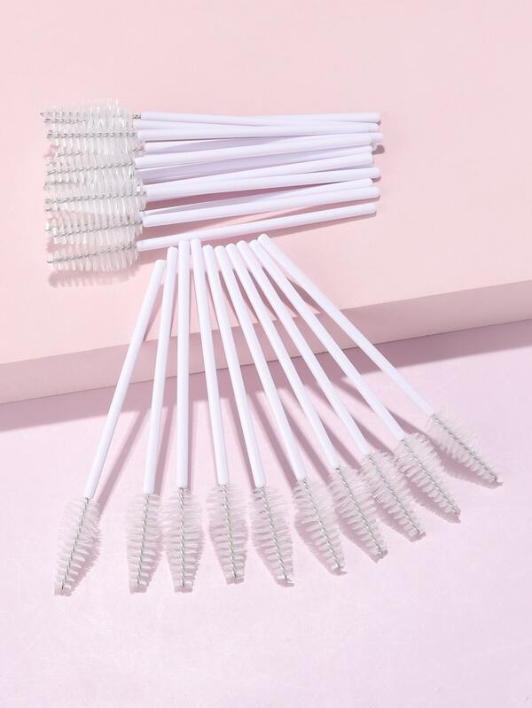 25pcs Disposable Eyelash brush Mascara Wands Spoolies for Eye Lash ...