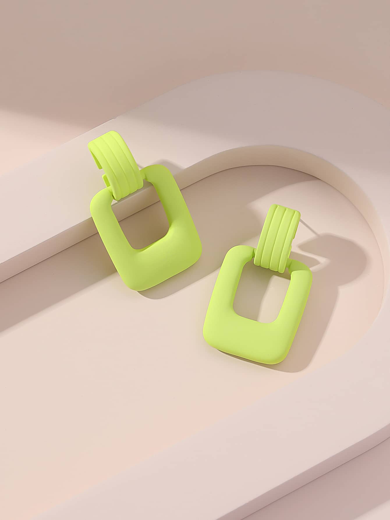 Rectangle Drop Earrings | SHEIN USA