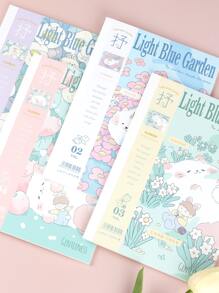 1pc Cartoon Graphic Random Notebook | SHEIN USA