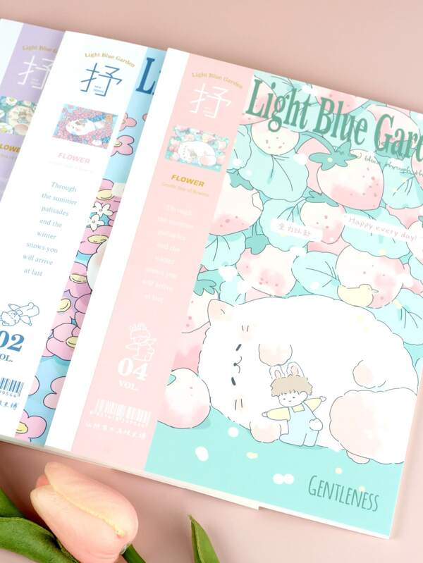 1pc Cartoon Graphic Random Notebook | SHEIN USA