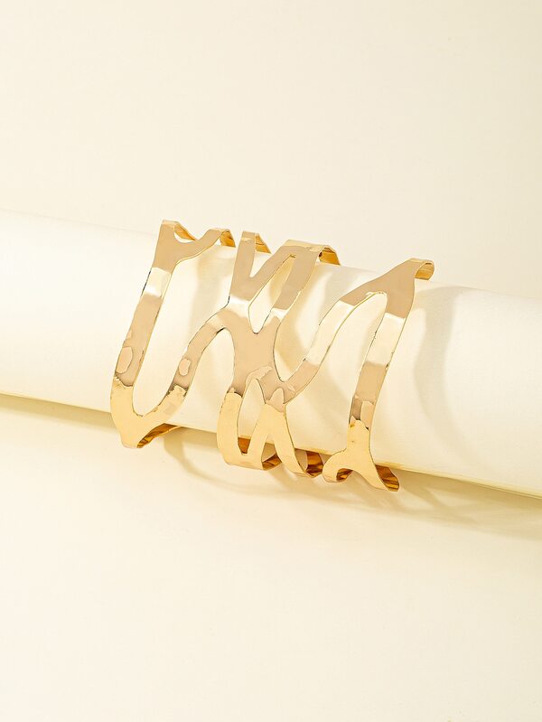 Hollow Out Cuff Bangle | SHEIN USA
