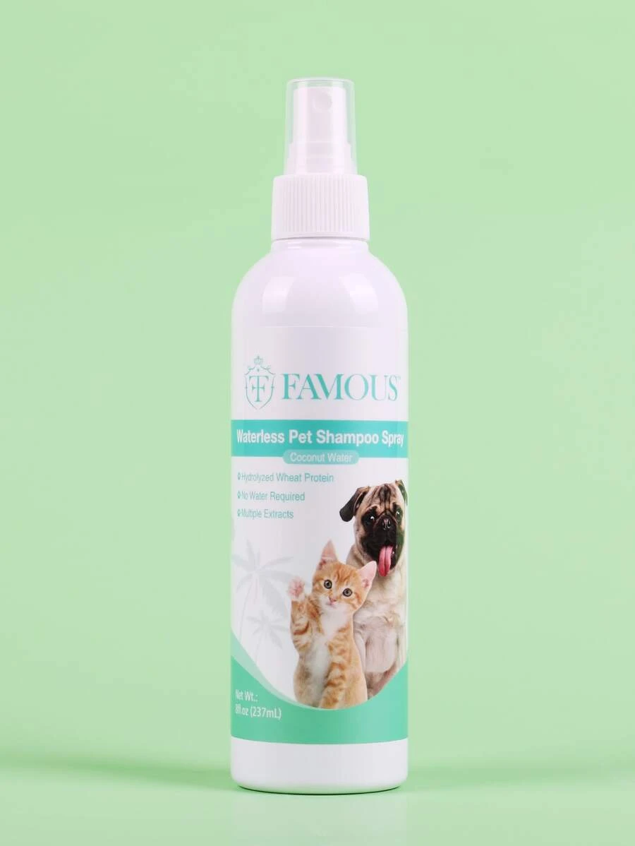 1pc 237ML Waterless Pet Shampoo Spray | SHEIN UK