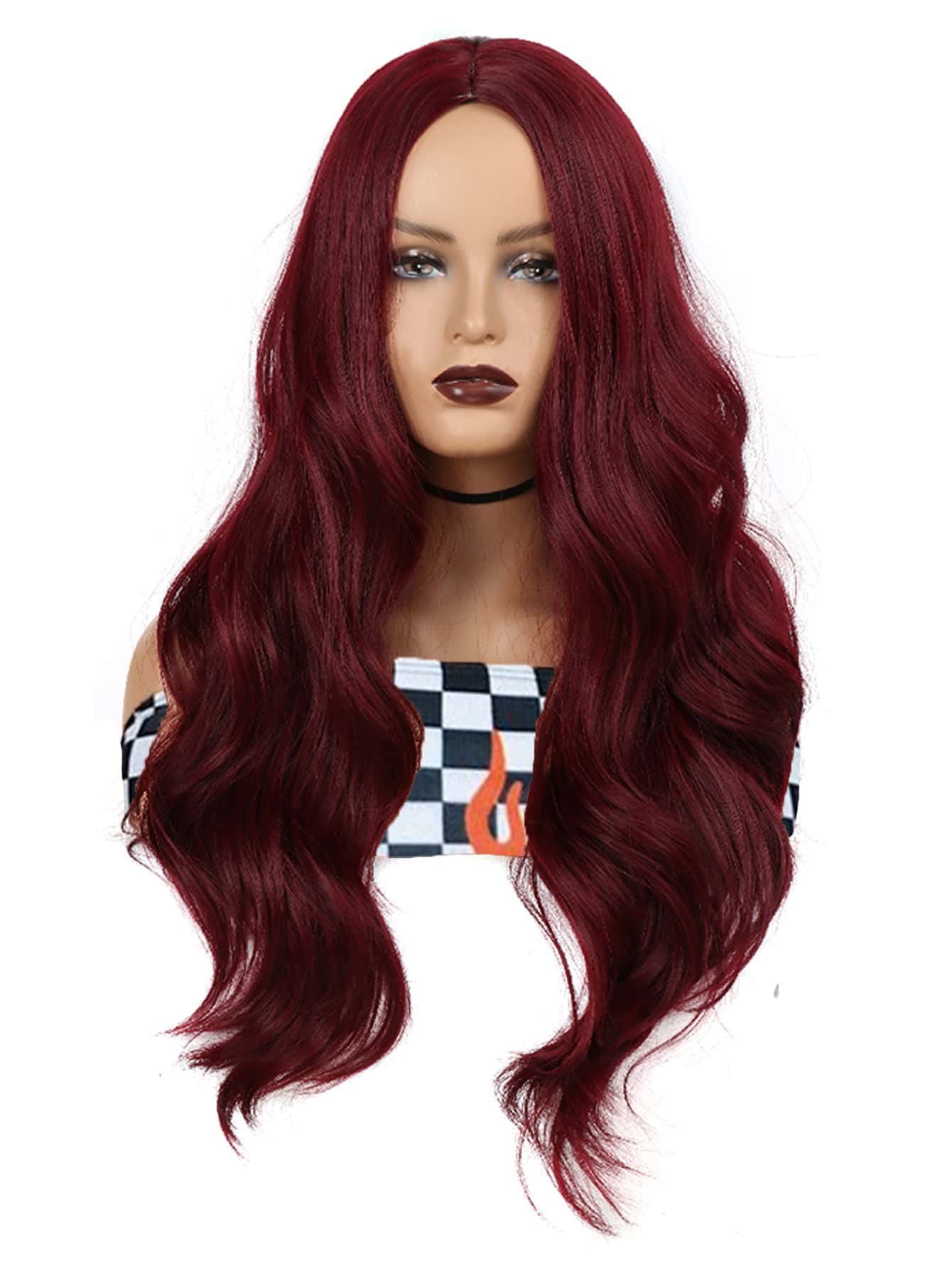 Lace Front Natural Long Curly Synthetic Wig Shein Eur