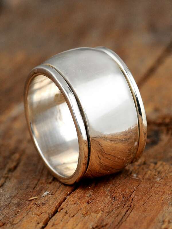 Minimalist Metal Ring | SHEIN UK