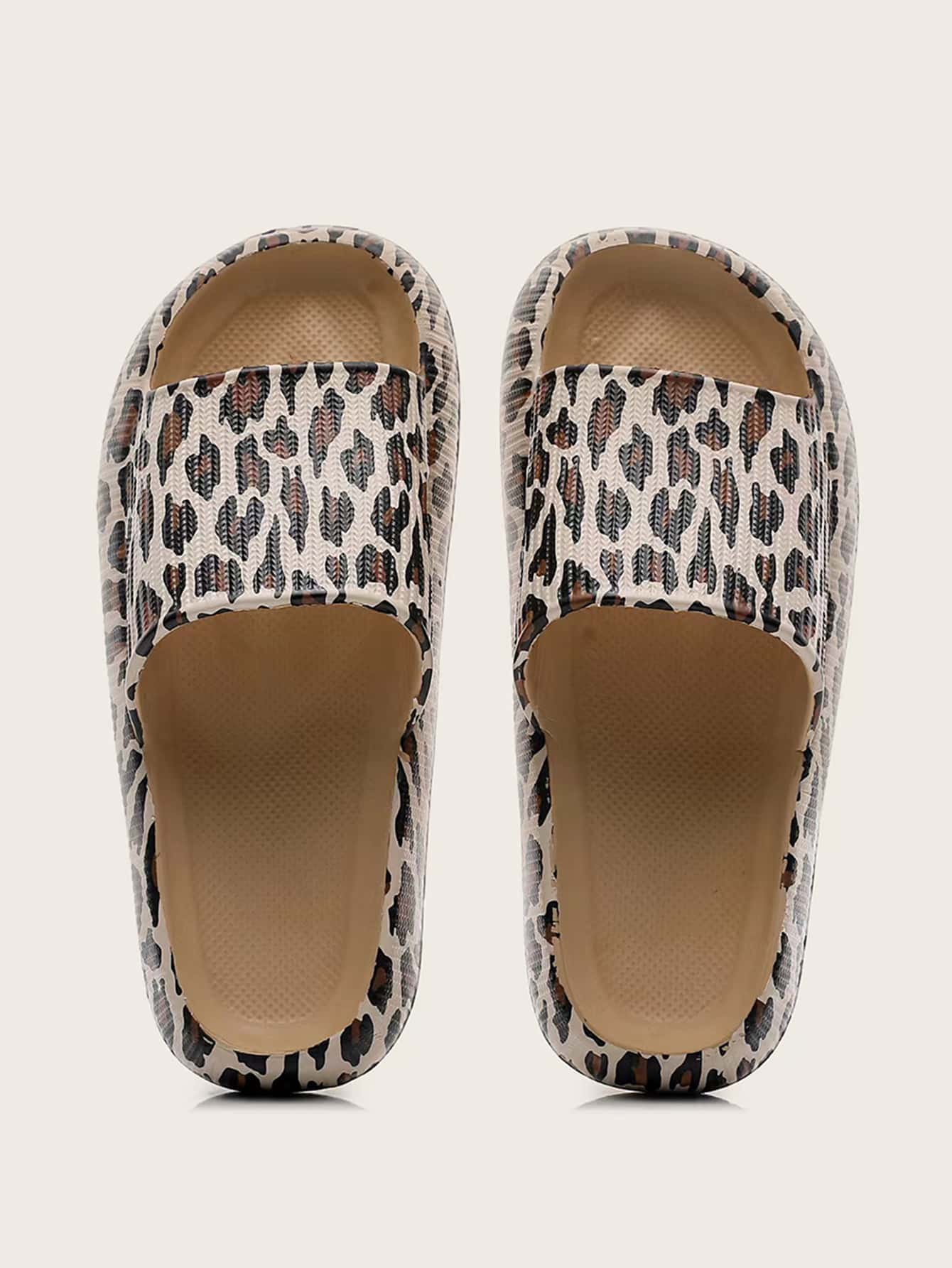 Leopard Pattern Slides | SHEIN USA