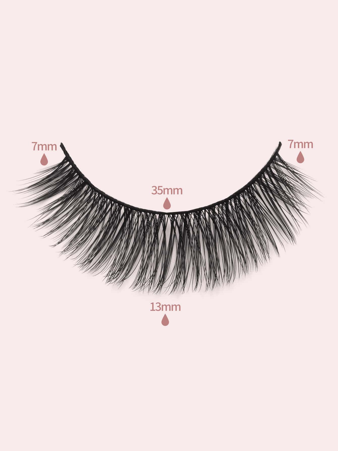 MAGEFY 10 Pairs Of Natural Full False Eyelashes With Case,Fluffy Slim ...