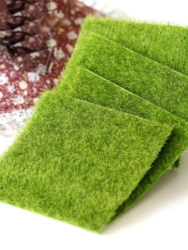 1pc Garden Craft Grass, Artificial Grass Lawn, Fake Grass For Craft ...