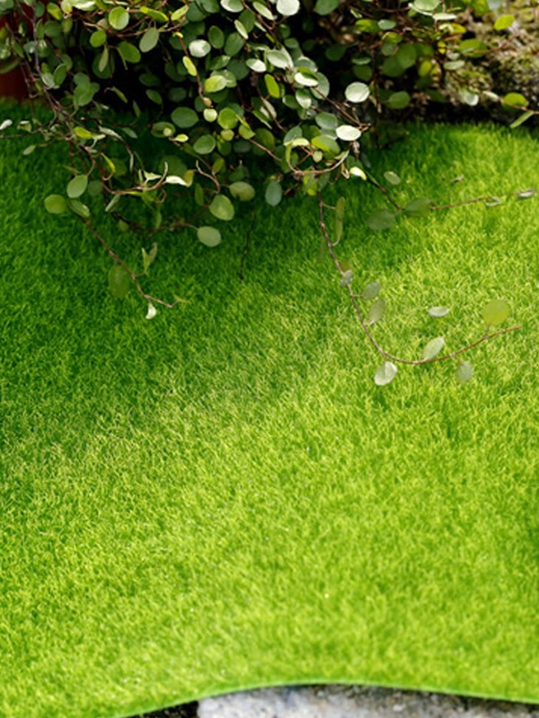 1pc Garden Craft Grass, Artificial Grass Lawn, Fake Grass For Craft ...