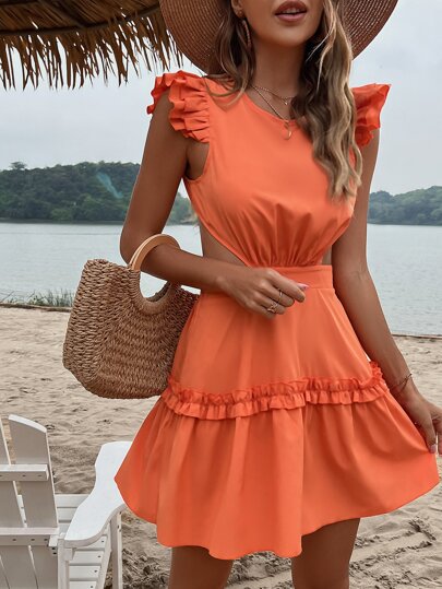 Ruffle Dresses | Fashion Ruffle Dresses | SHEIN USA