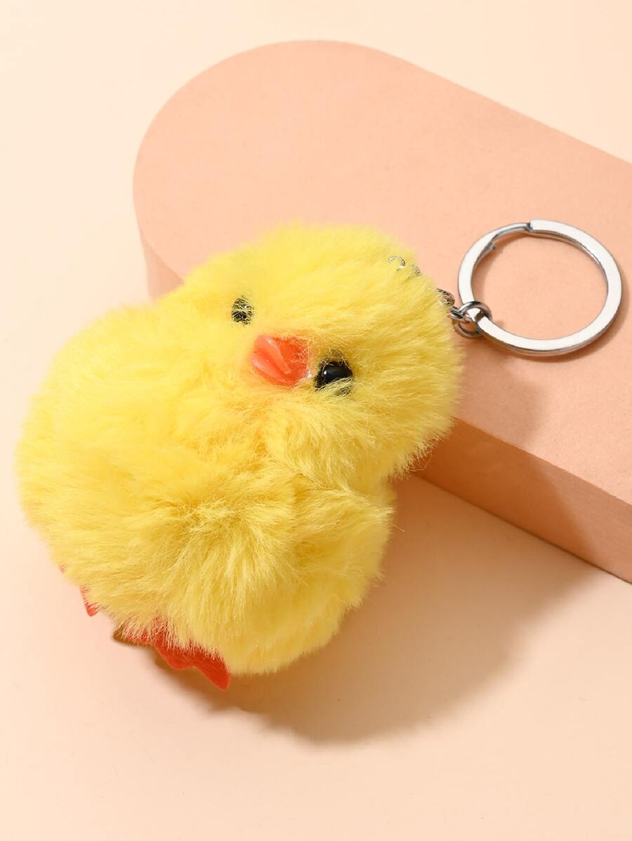 1pc Cute Yellow Duck Shaped Keychain | SHEIN USA