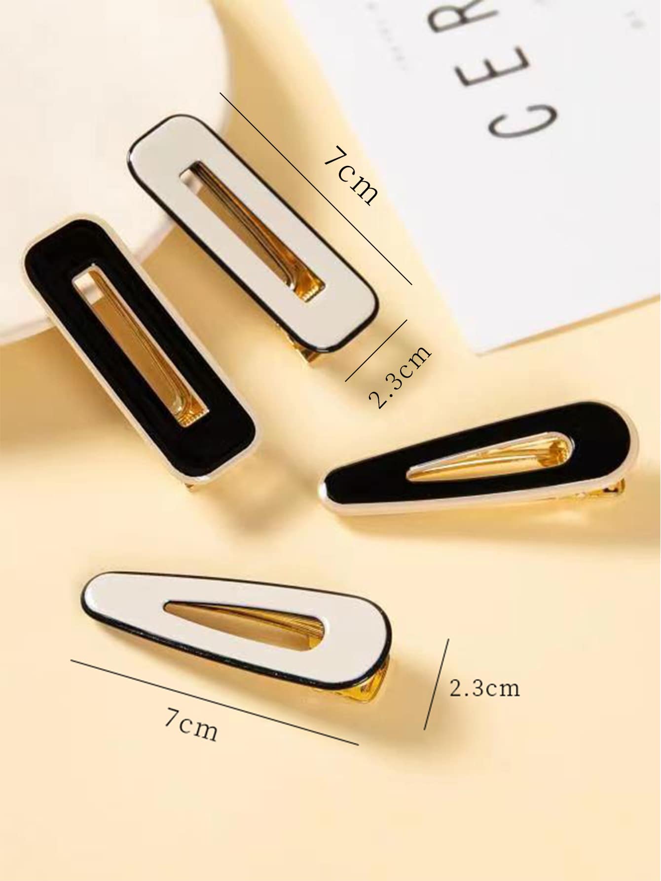 4pcs Simple Hair Clip For Daily Use For Girls Hairstyles Casual | SHEIN ...