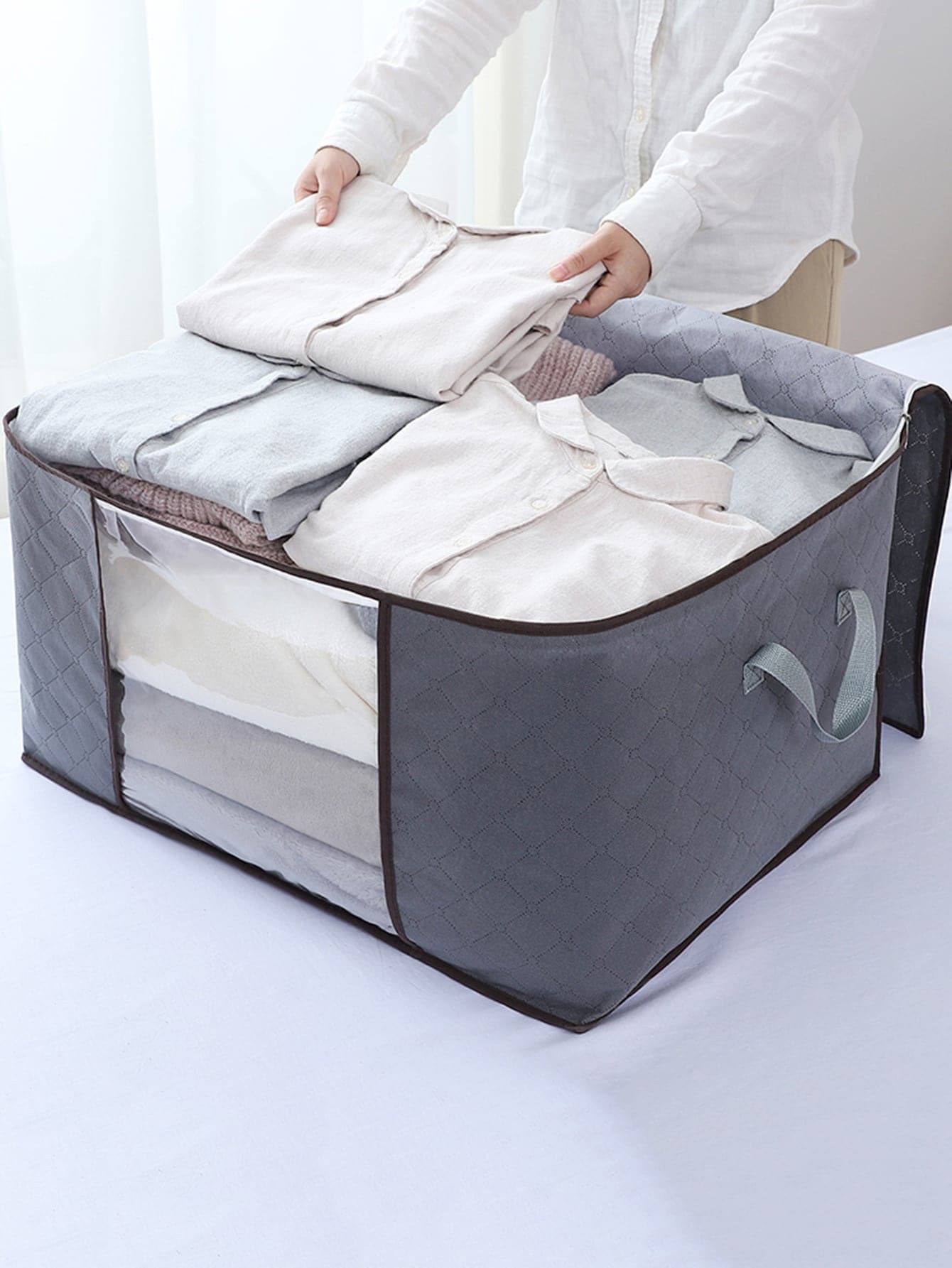 1pc Random Large Quilt Storage Bag,Clothes Storage Bag, Clothes ...