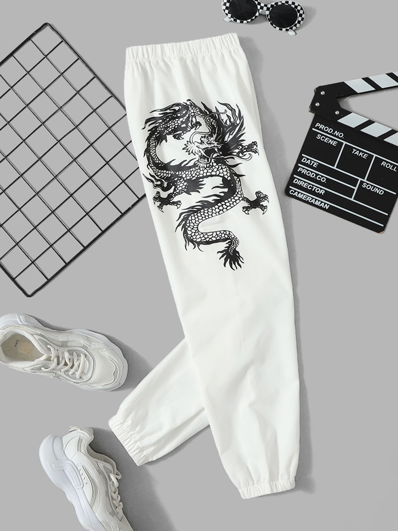 SHEIN Tween Boy Chinese Dragon Print Pants | SHEIN USA