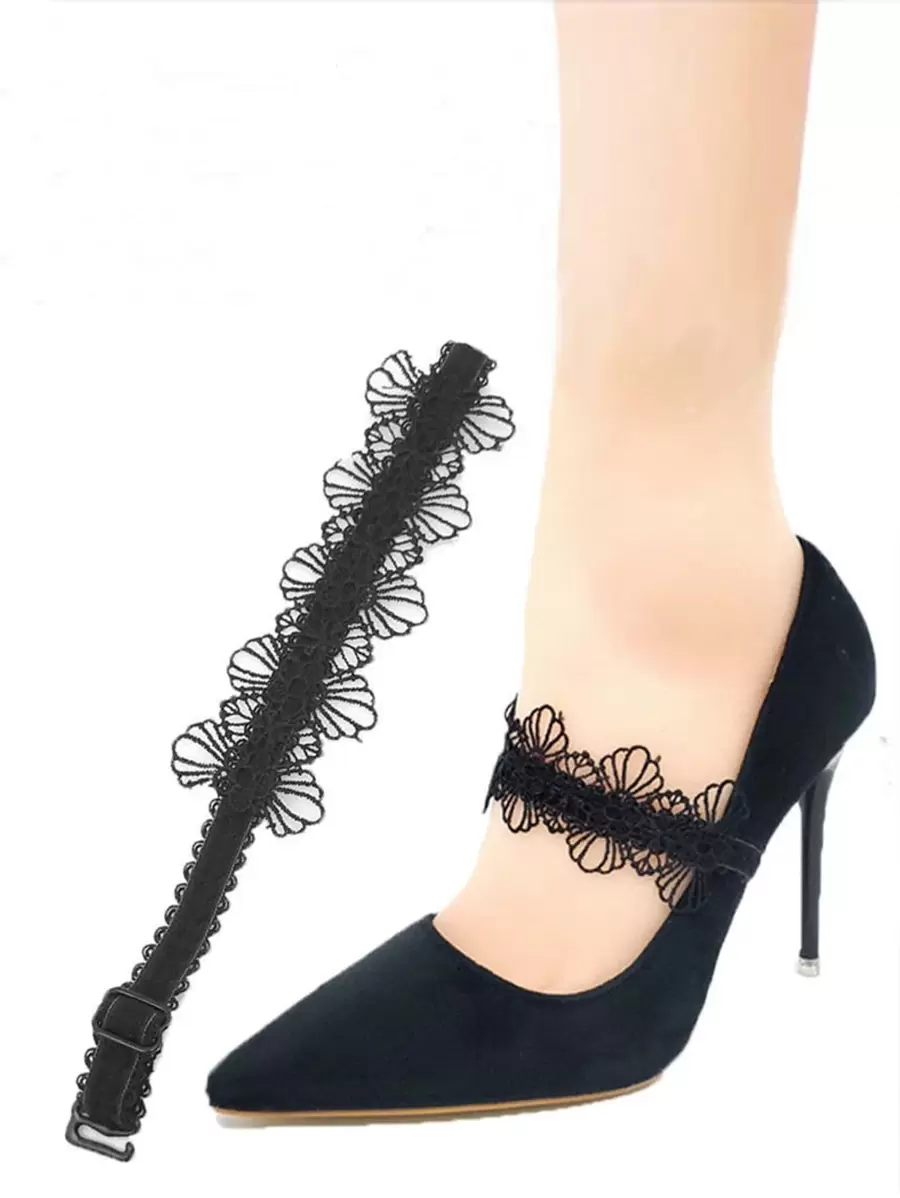 1pair Detachable Lace Shoe Strap | SHEIN USA