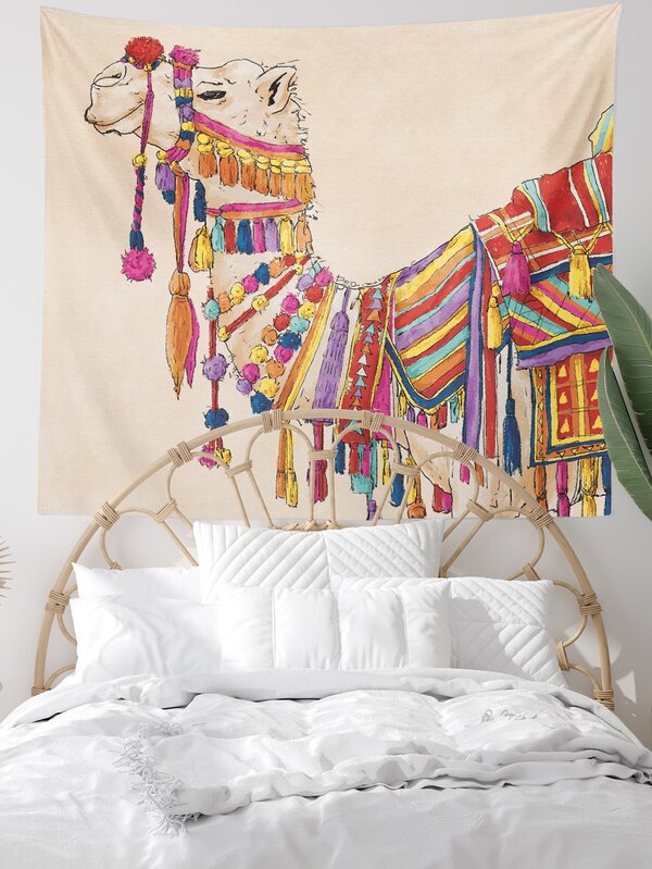 Camel Print Tapestry | SHEIN USA