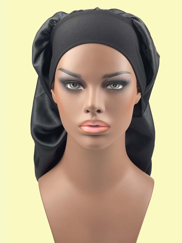 Solid Satin Hair Bonnet | SHEIN USA