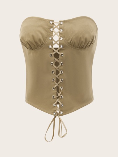 Tube Tops | Shirred, Crop, Graphic & More | ROMWE USA