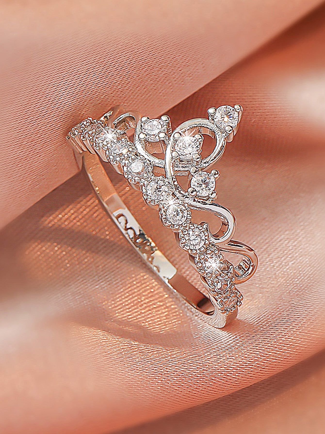 Zircon Decor Ring